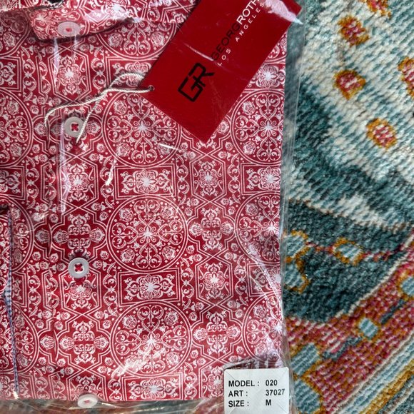 Georg Roth Los Angeles | Shirts | Georg Roth Los Angeles Red White Long ...